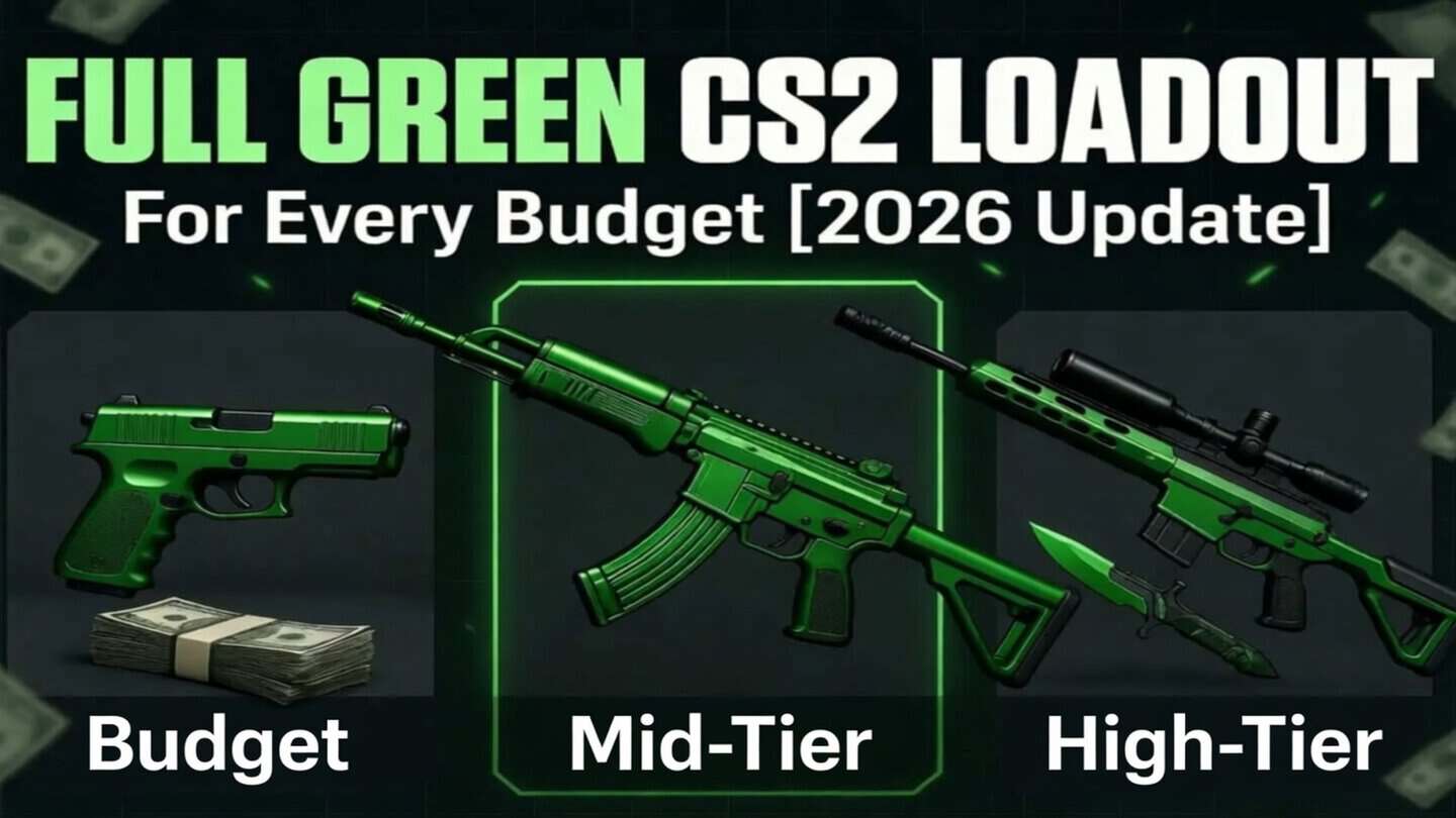 Best Green CS2 Loadout For Every Budget [2026 Update] - Latest News ...